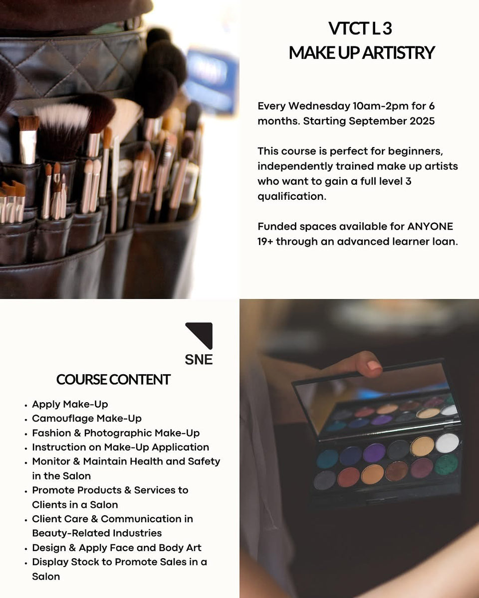 VTCT Level 3 Certificate in Make-Up Artistry - FUNDED FOR ANYONE 19 ...