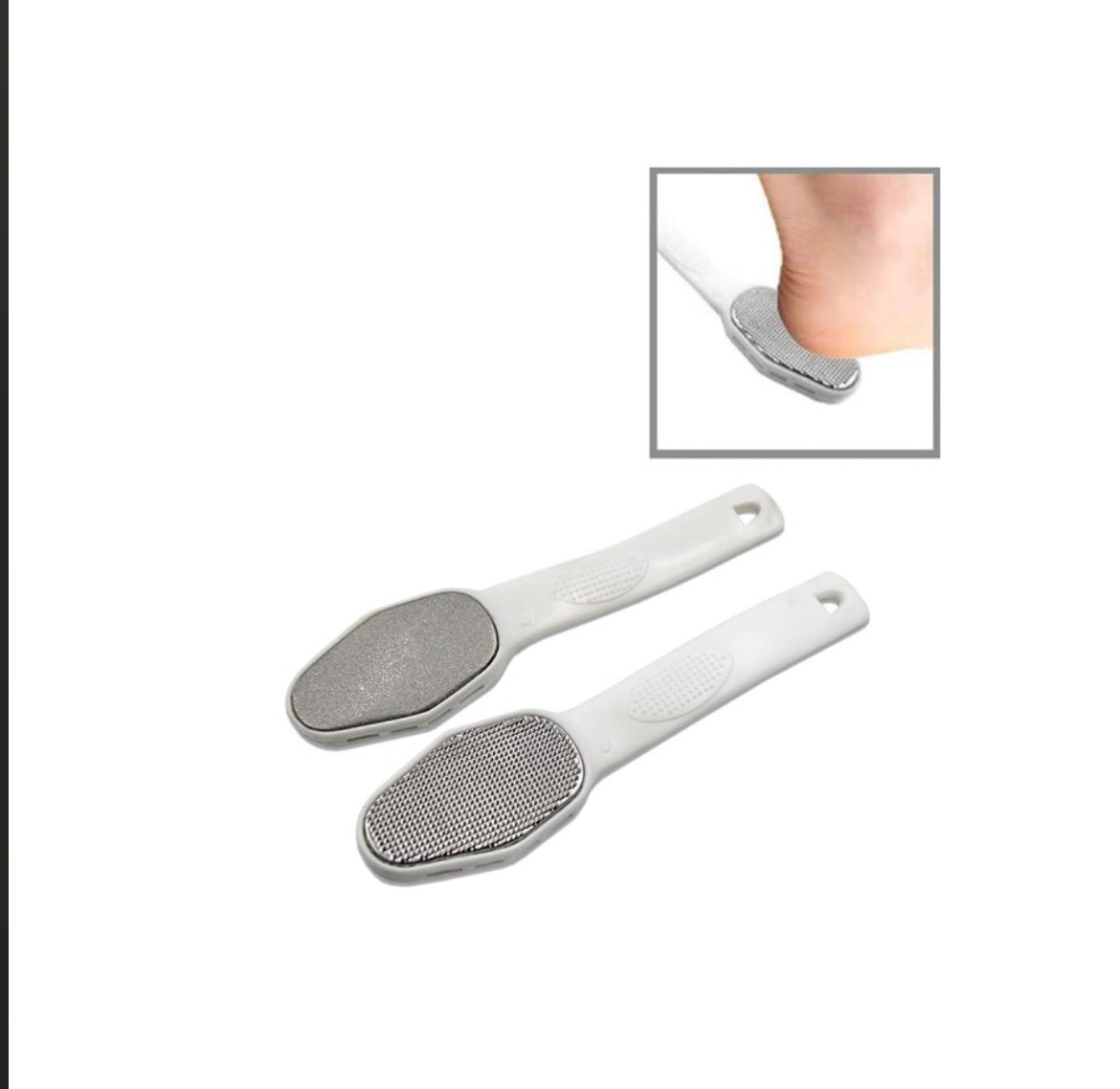 Double Sided Oval Foot File & Scraper – Michelle Brookes Training Academy